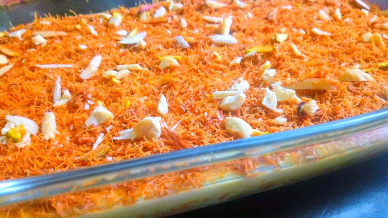 Nawabi semai recipe/ sweet vermicelli dessert/yummy semiya recipe by ...