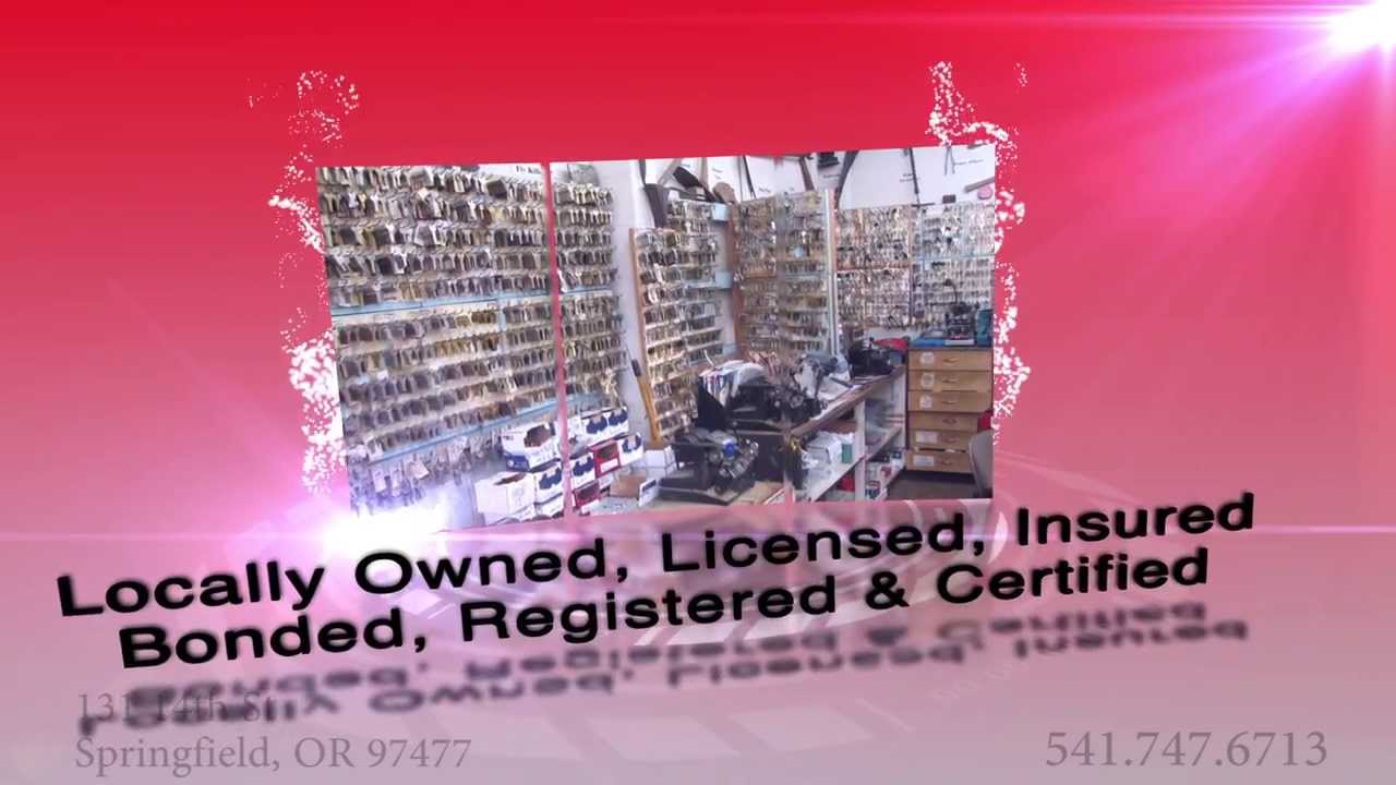 Locksmith in Springfield, OR | Heyman's Safe, Lock & Security Inc - YouTube