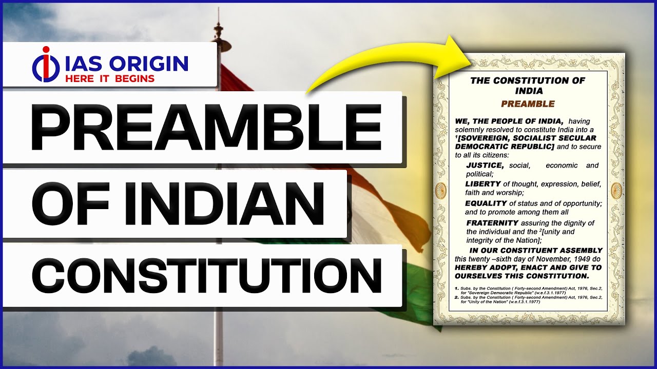 What Is Preamble of Indian Constitution | Importance of Preamble | IAS ...