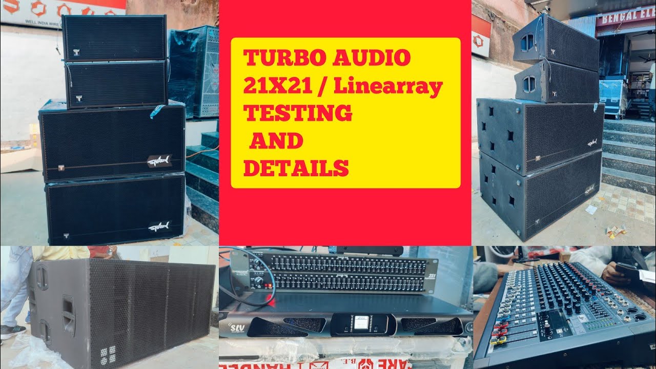 TURBO AUDIO D30/DUAL 21 " BASS SHARK SERIES/ LINEARRAY/ DJ MARKET ...