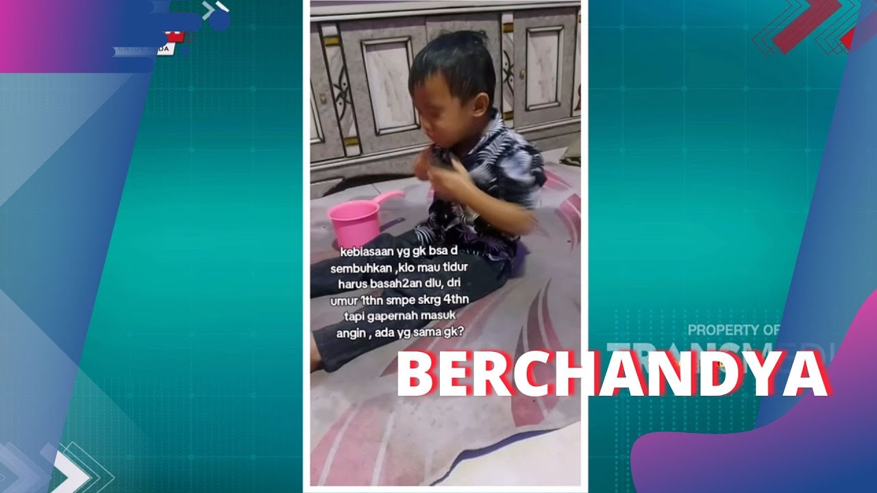 Anak Kecil Rela Guyur Tubuhnya Sebelum Tidur Karena Panas | BERCHANDYA ...