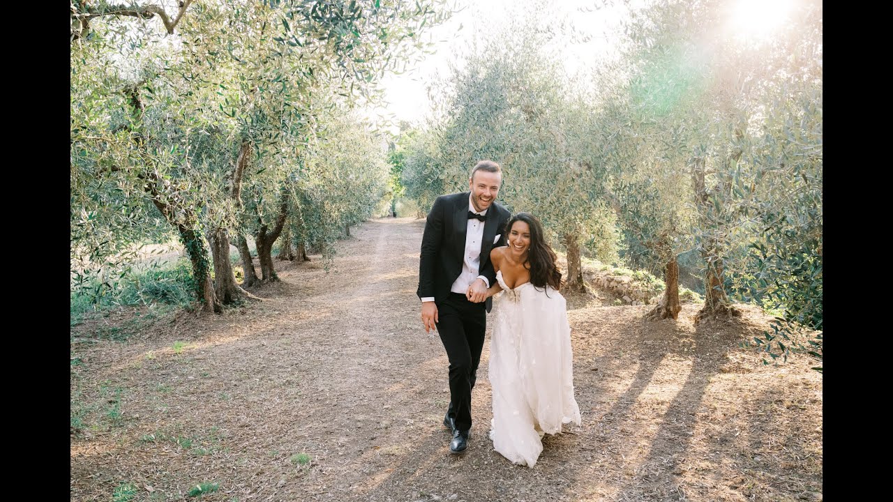 John and Priya Tuscany Italy Wedding, Borgo Stomennano - YouTube