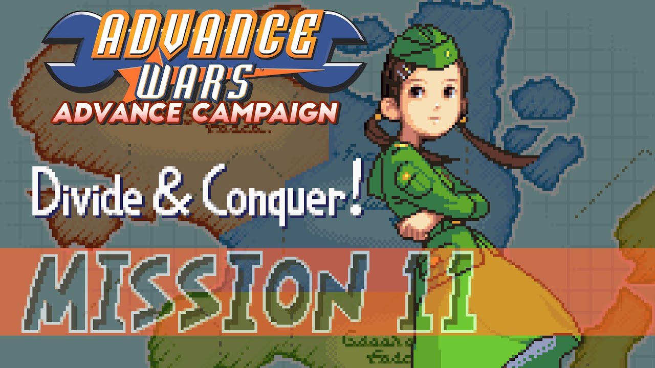 Part 11: Let's Play Advance Wars, Advance Campaign - "Divide & Conquer ...