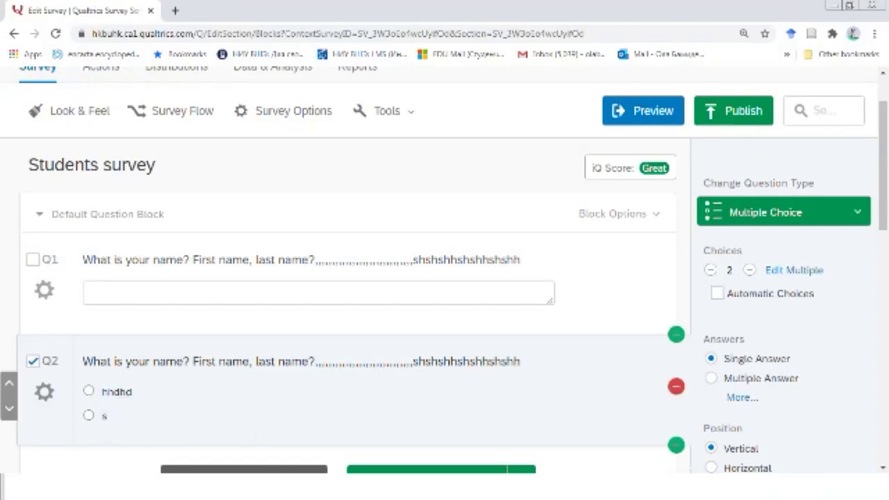Missing "Edit Multiple" in Qualtrics? Simple Solution - YouTube