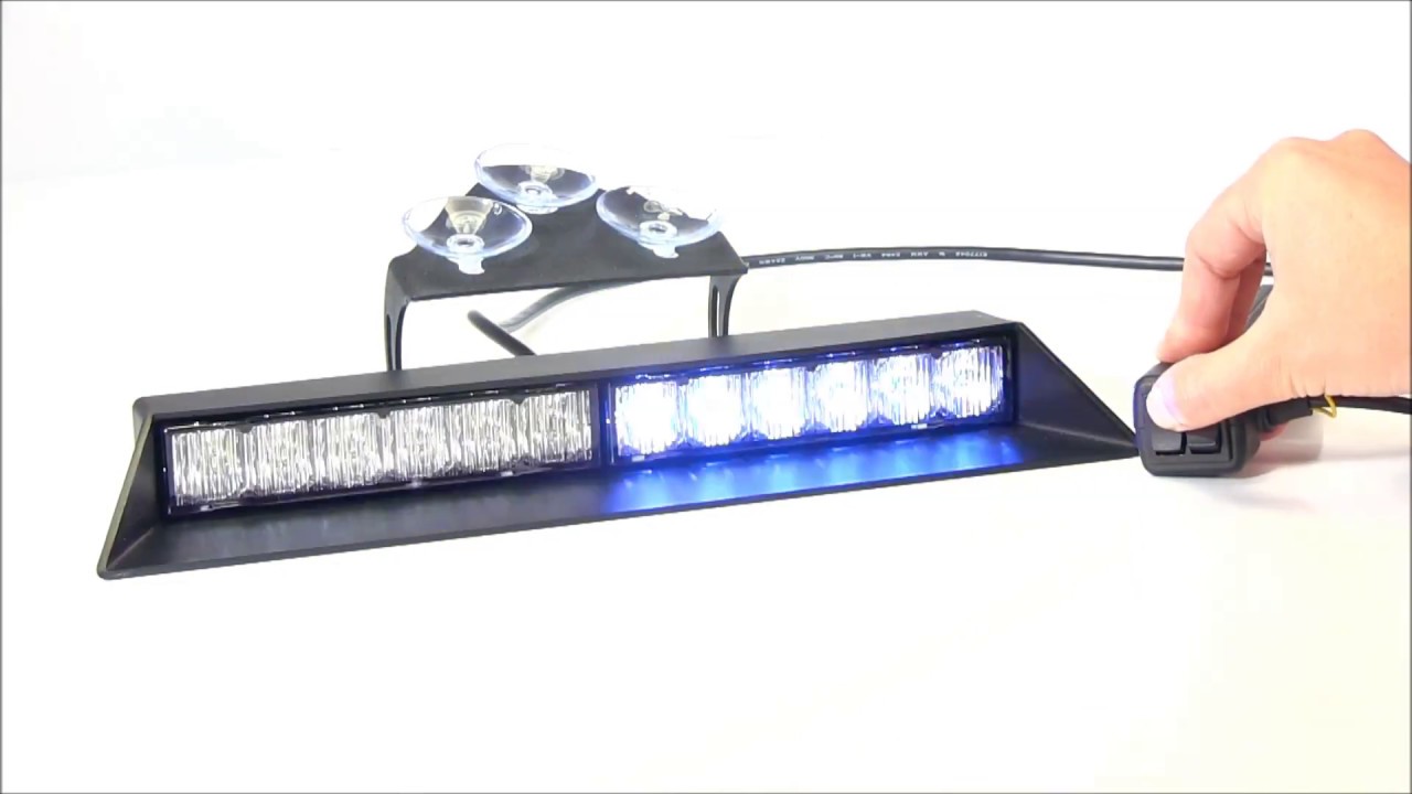 Strobes N' More D12 Synchronizable Dash Light - YouTube