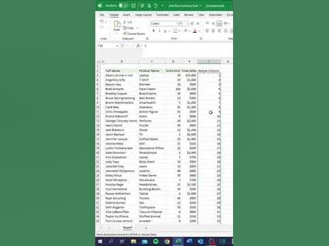 How to add a blank row after each row in Excel! - YouTube