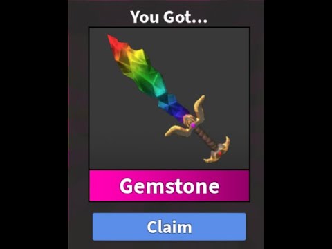 GETTING CHROMA GEMSTONE FROM MM2 - YouTube