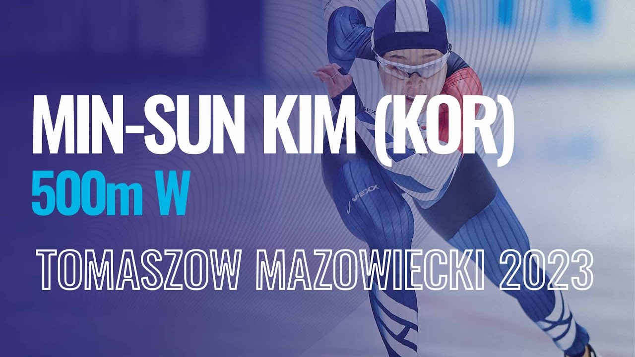 Min-Sun KIM (KOR) | Winner | 500m W | Tomaszow Mazowiecki | # ...