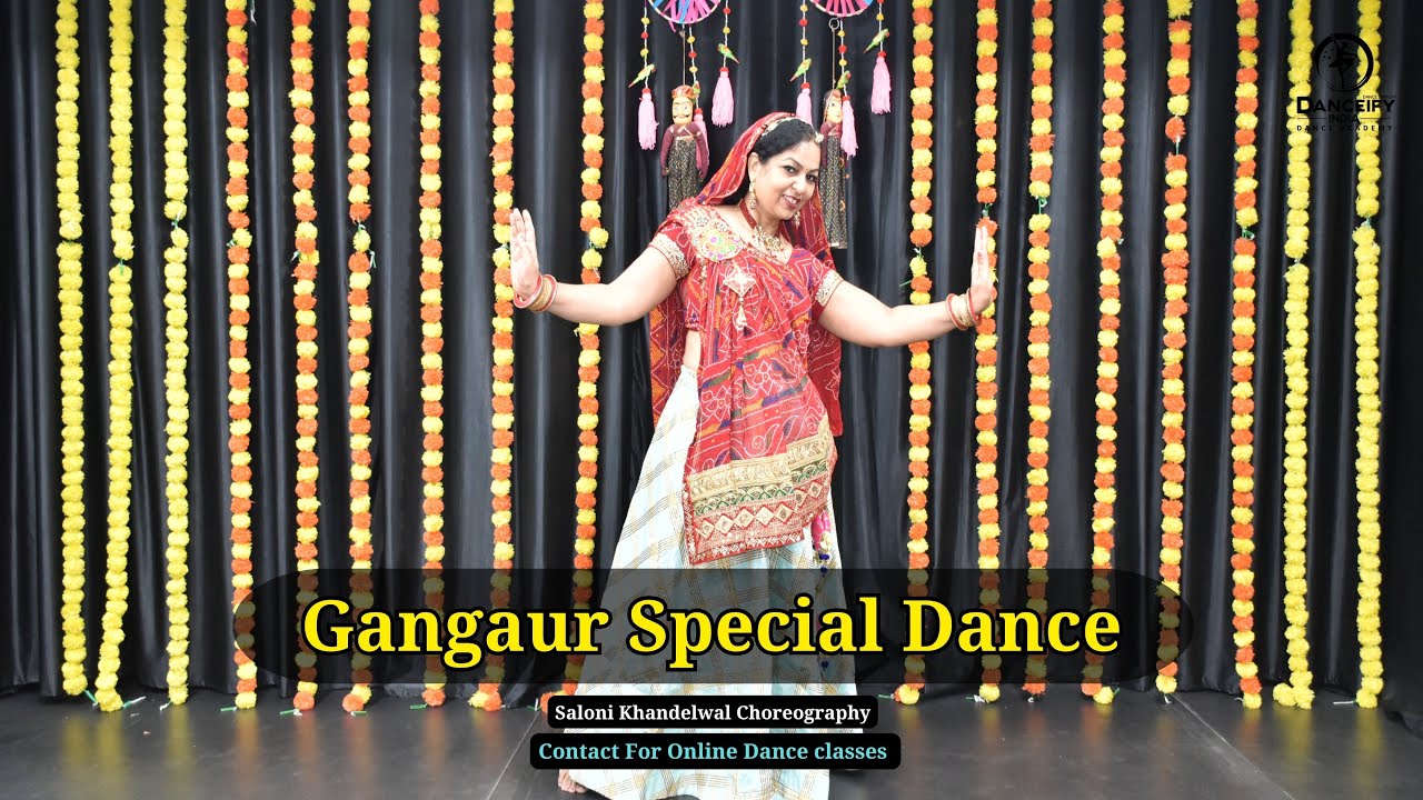 Gangaur Special Dance || Gangaur || Ghudlo ghumego || rajasthani dance ...