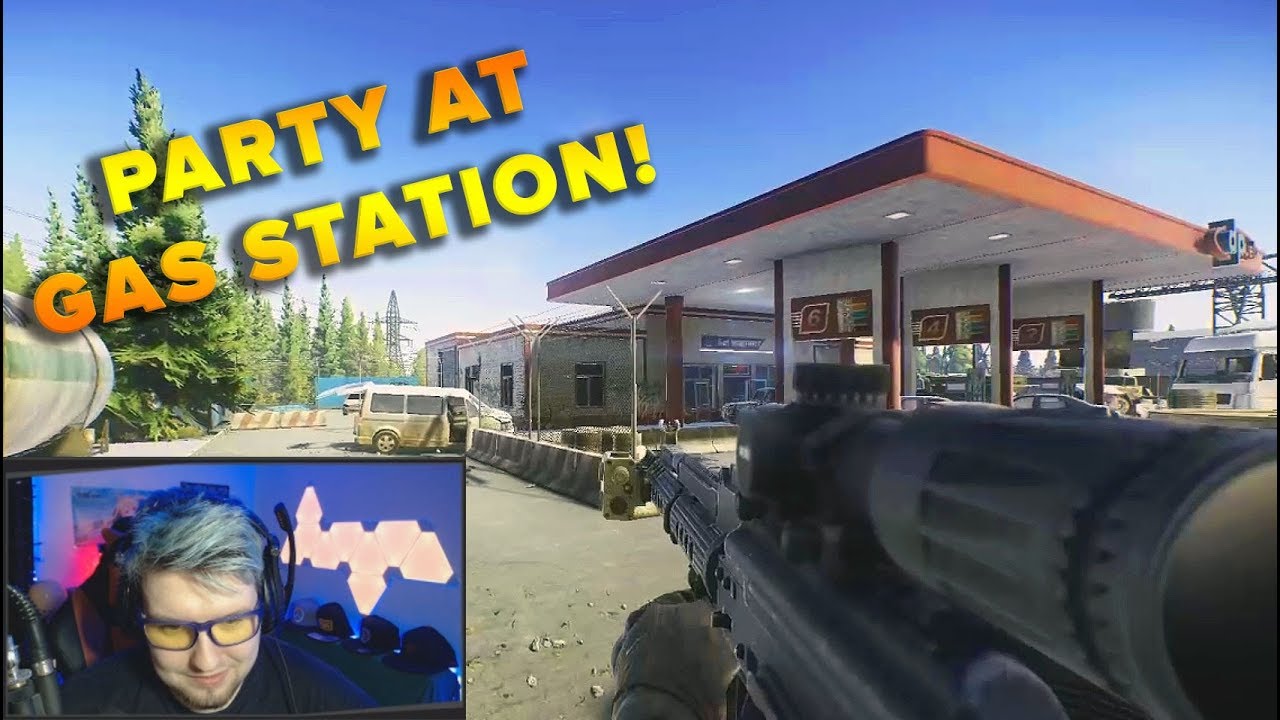 CRAZY GAS STATION FIREFIGHT | Escape from Tarkov | TweaK_GG - YouTube