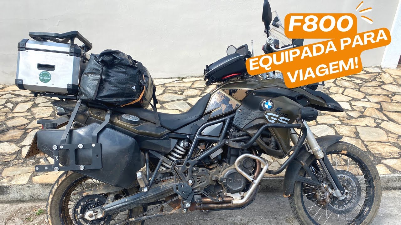 F 800 GS equipada para viagem! - YouTube