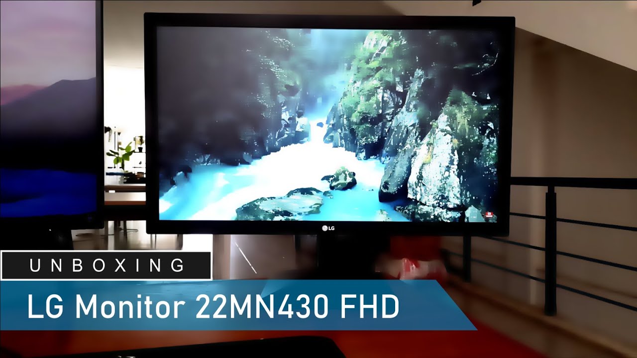 Unboxing LG Monitor 22MN430 - IPS-FHD - YouTube