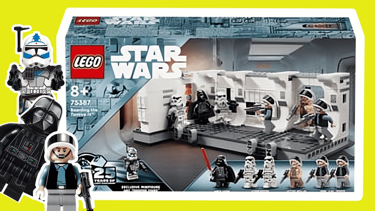 Our First Look At Lego 75387 Boarding The Tantive IV - YouTube