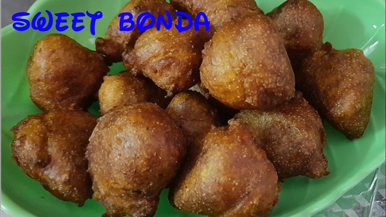 Sweet bonda recipe | snacks recipe | tea shop sweet bonda - YouTube