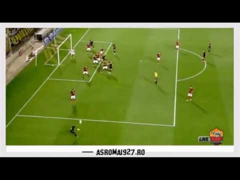 Aris Salonic - AS Roma 1-2 Highlights (26/07/2013) - YouTube