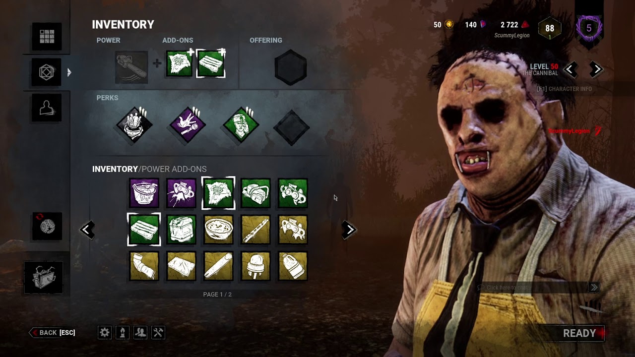 Dead by Daylight The Cannibal/Leatherface/Bubba in Depth Guide - YouTube
