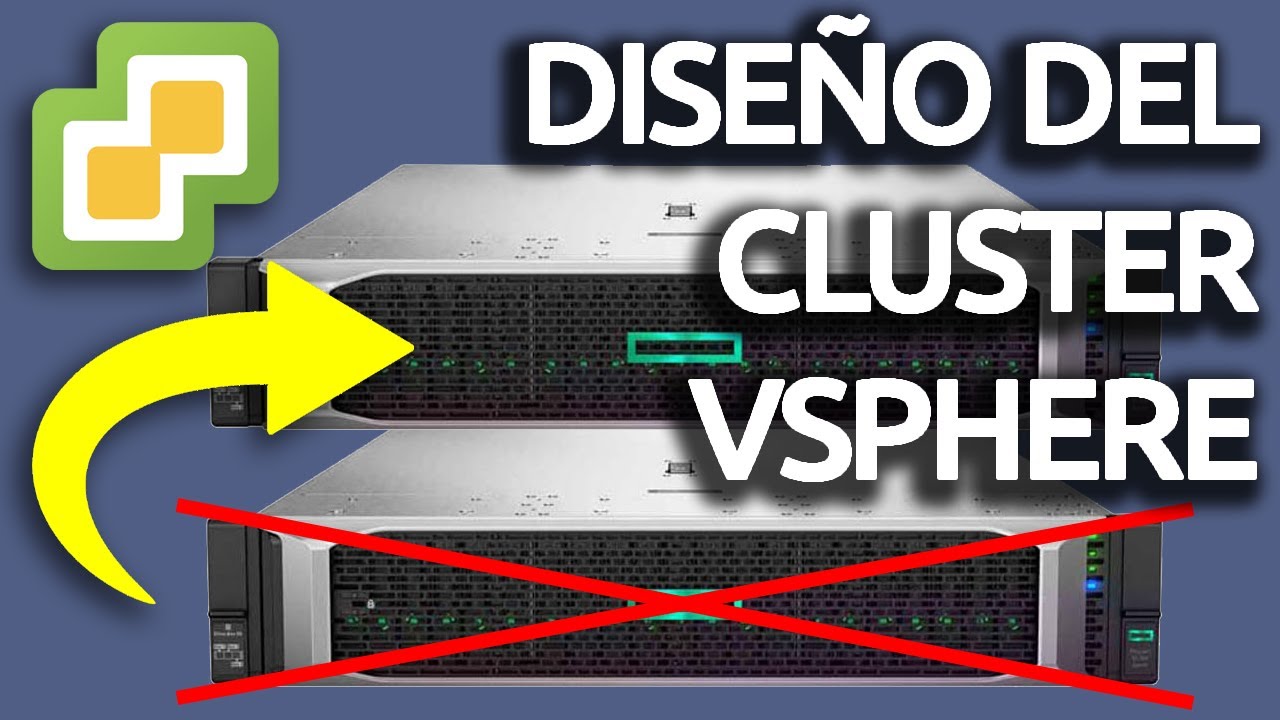 Diseño del escenario de nuestro futuro cluster de vSphere - YouTube