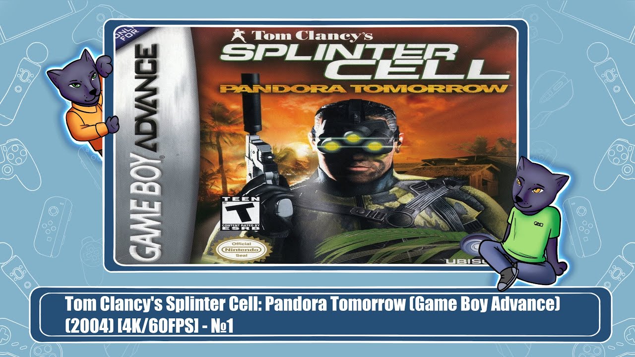 Tom Clancy's Splinter Cell: Pandora Tomorrow (Game Boy Advance) (2004 ...