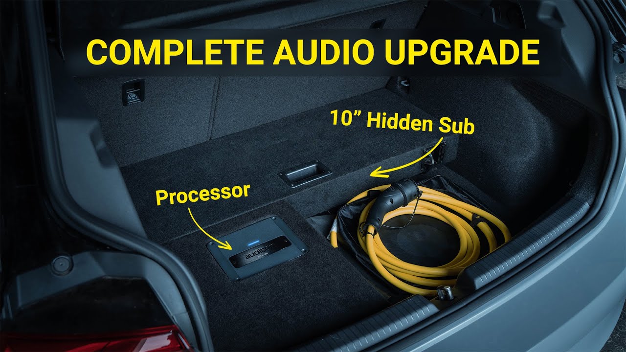 Audio Upgrade for Volkswagen ID.3: Before & After Sound Test - YouTube