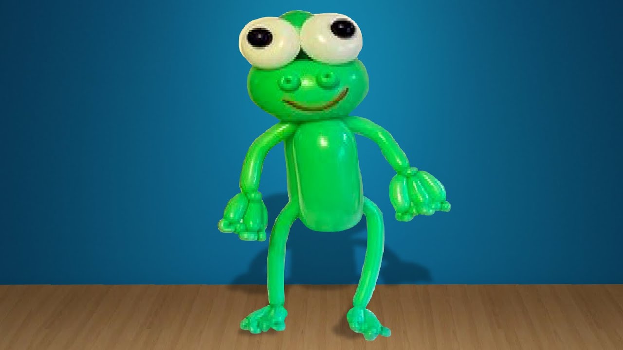Crazy Frog of balloons - YouTube