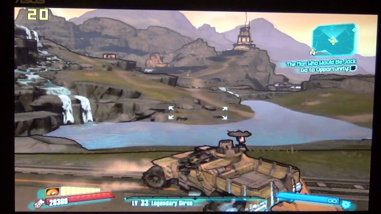 Borderlands 2 on Asus Transformer Book T100 [Intel Bay Trail] - YouTube