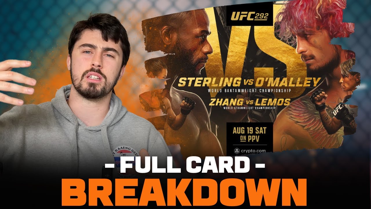 UFC Full Card Picks & Predictions | Sterling vs. O'Malley | Lucrative ...