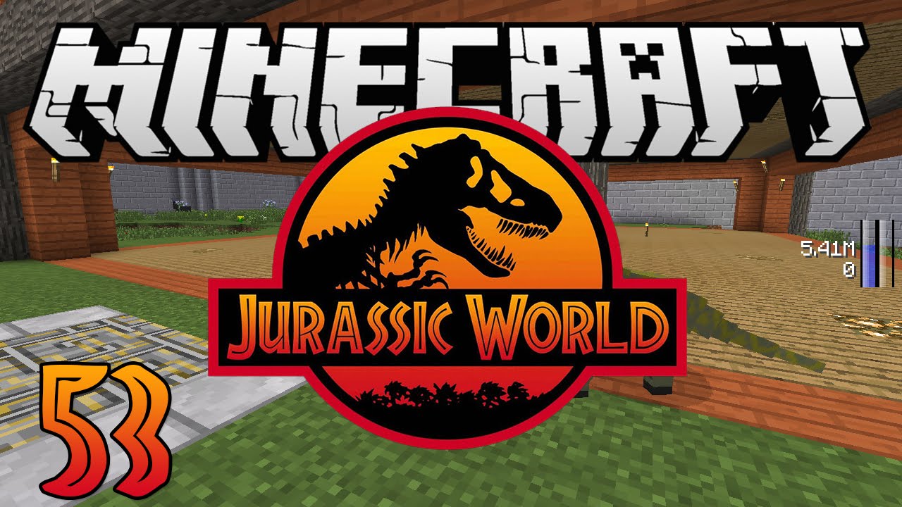 Minecraft: Jurassic World - Ep. 53 - "JURASSIC RESORT IS DONE!" (Rexxit ...