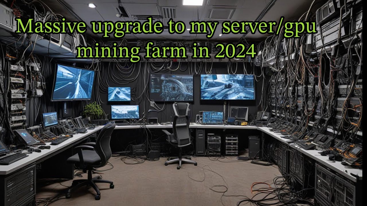 MASSIVE GPU MINING shed UPGRADE in 2024 part 1 - YouTube
