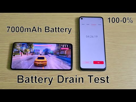 Samsung Galaxy M51 Battery Drain Test (100-0%)
