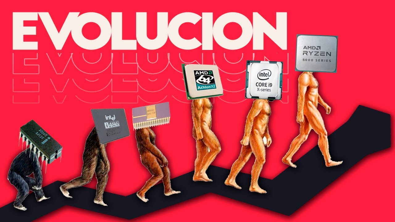 Evolución de los Procesadores | Historia de las CPU ( 1971-2020 ) - YouTube