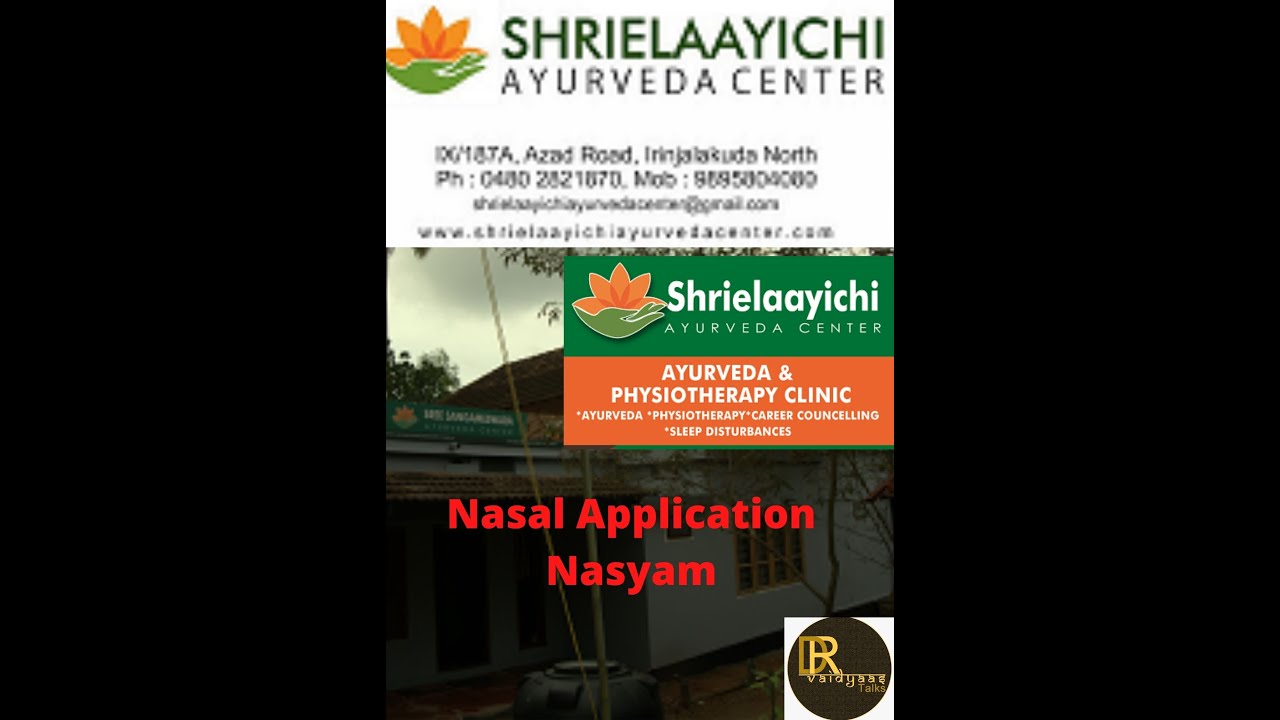 Nasyam nasal infusion- benefit for health of brain ll - YouTube
