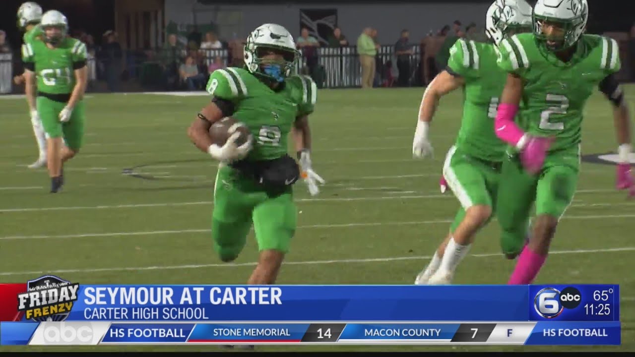 Carter cruises over Seymour in regular season finale - YouTube