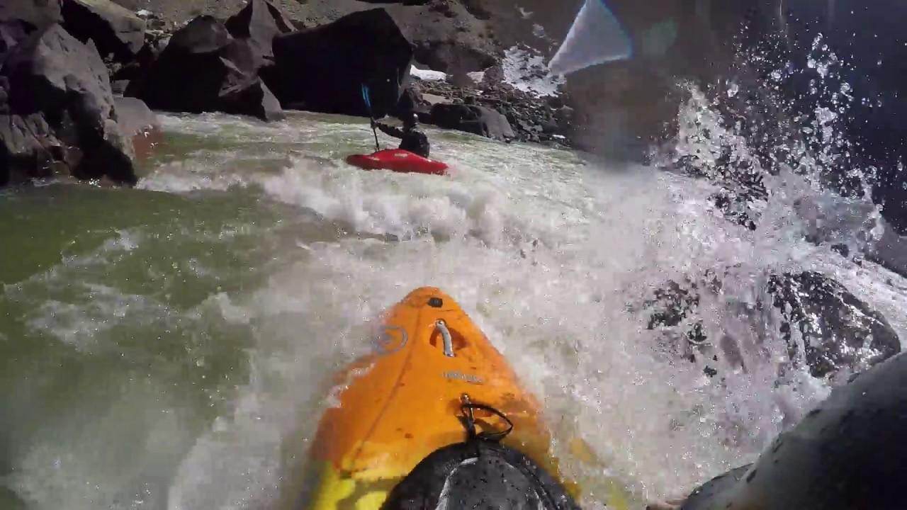 Cross Mountain Gorge Yampa River kayaking colorado 600cfs - YouTube