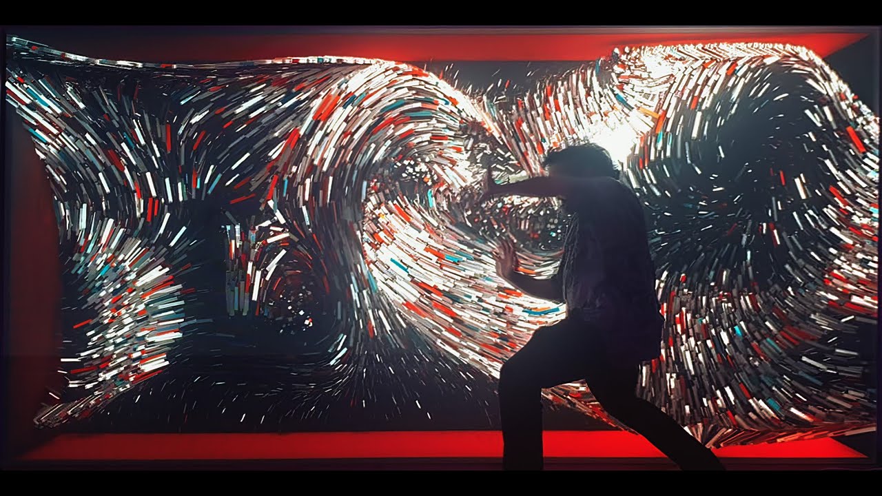 FLOW - Interactive Art Installation @ BEYOND TLV - YouTube
