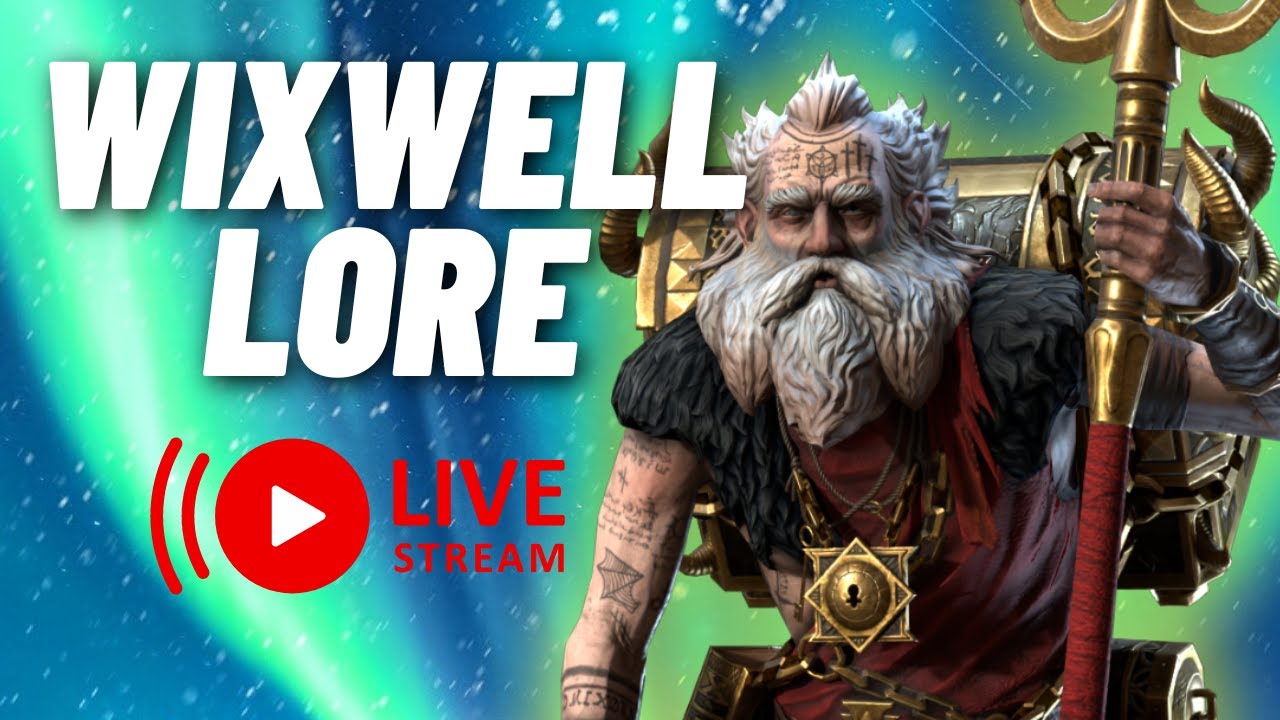 LIVE: Vault Keeper Wixwell [LORE] - RAID Shadow Legends - YouTube