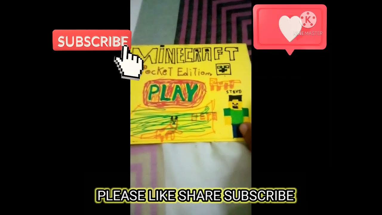 PAPER GAME MINECRAFT HOW TO MAKE MINECRAFT PAPER GAME - YouTube