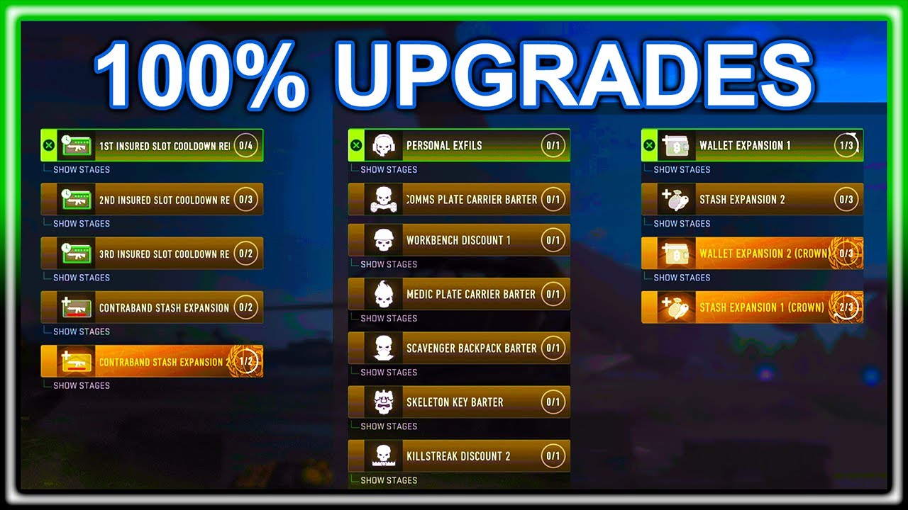 🔴 Unlocking Every Upgrade In DMZ ft. @Geriatric_Gamer - YouTube