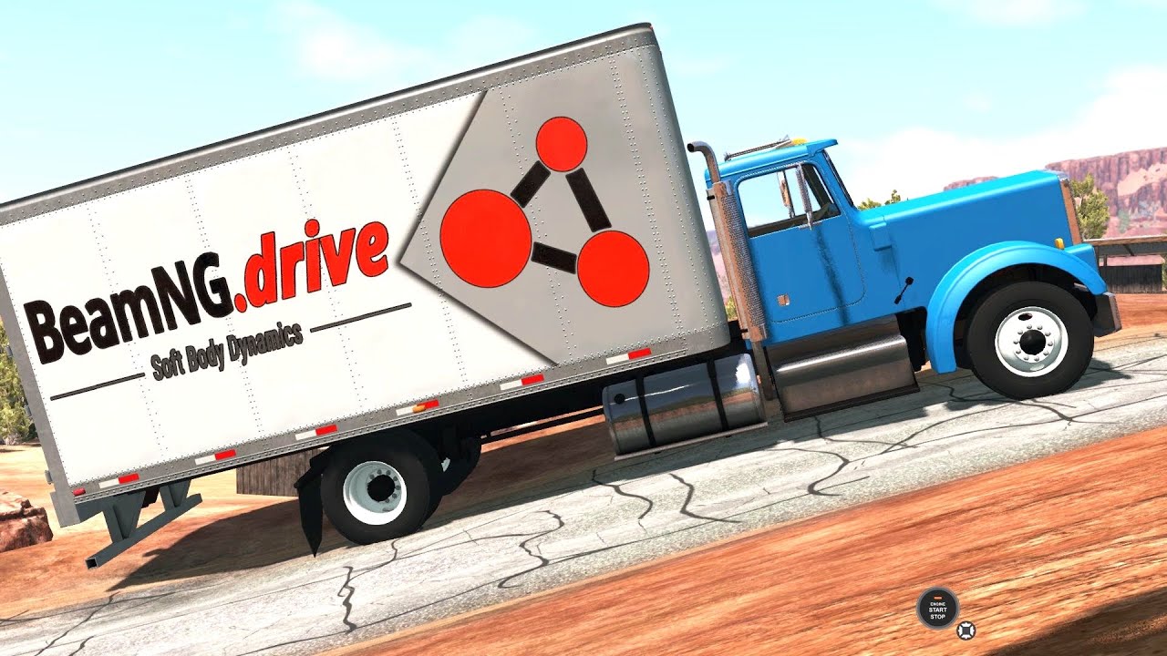 BeamNG Drive - T65 Box Truck Transporting Tasty Cola in Utah Part 1 ...