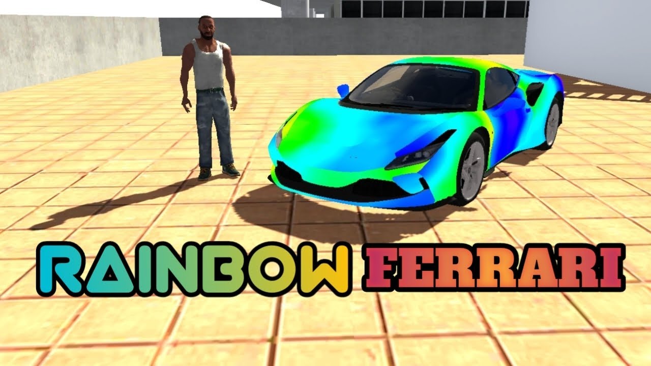 Can We STEAL A RAINBOW FERRARI in IBD3D # ...