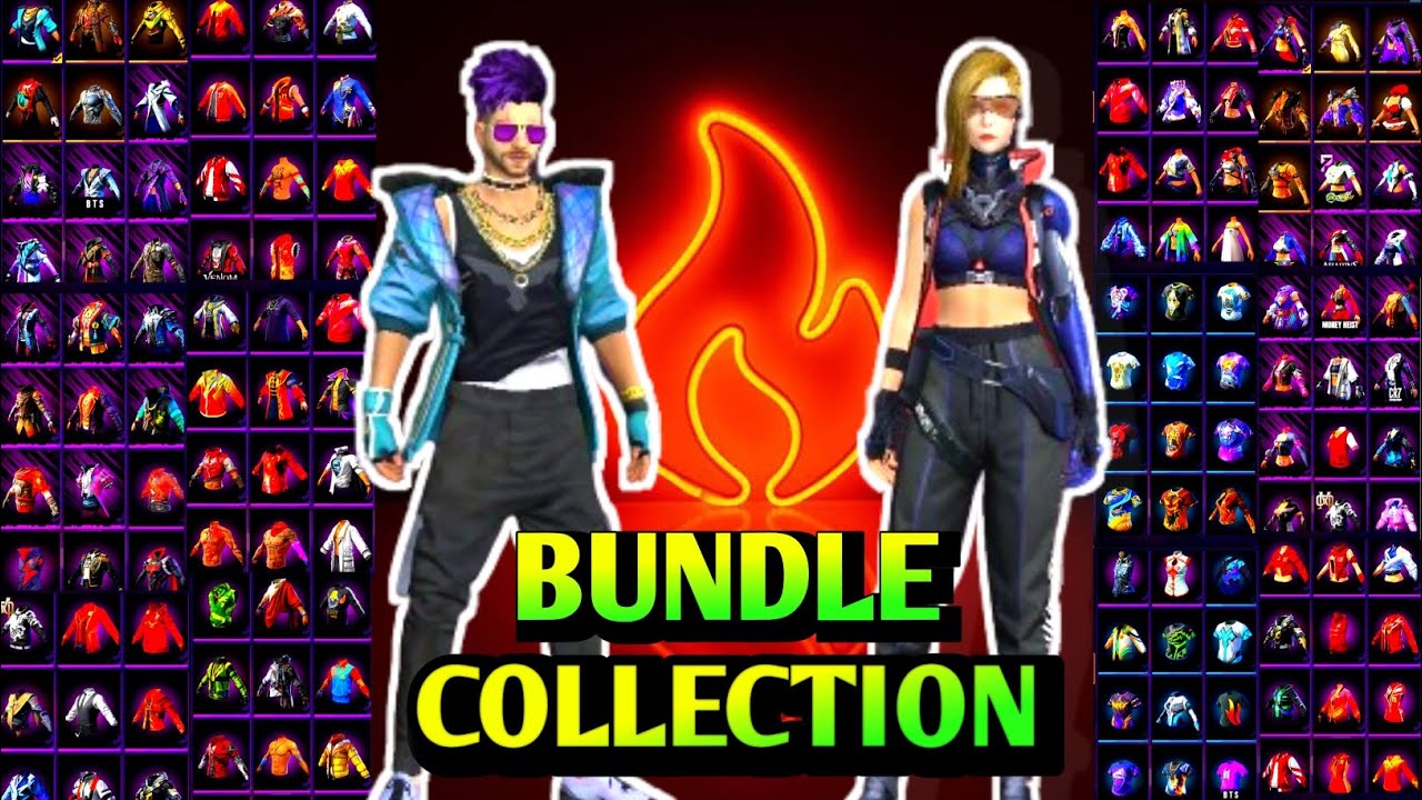 MY BUNDLE COLLECTION || FREE FIRE 🔥 || AYUSH FREE FIRE || #freefire # ...