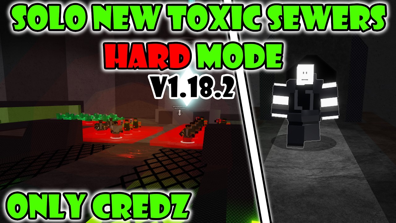Solo New Toxic Sewers Hard Mode Triumph [Only Credz] | World Tower ...