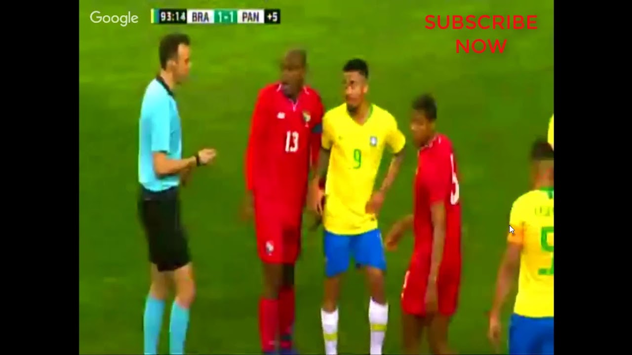 Brazil vs Panama 1-1 All Goals & Highlights (23/03/2019) HD - YouTube