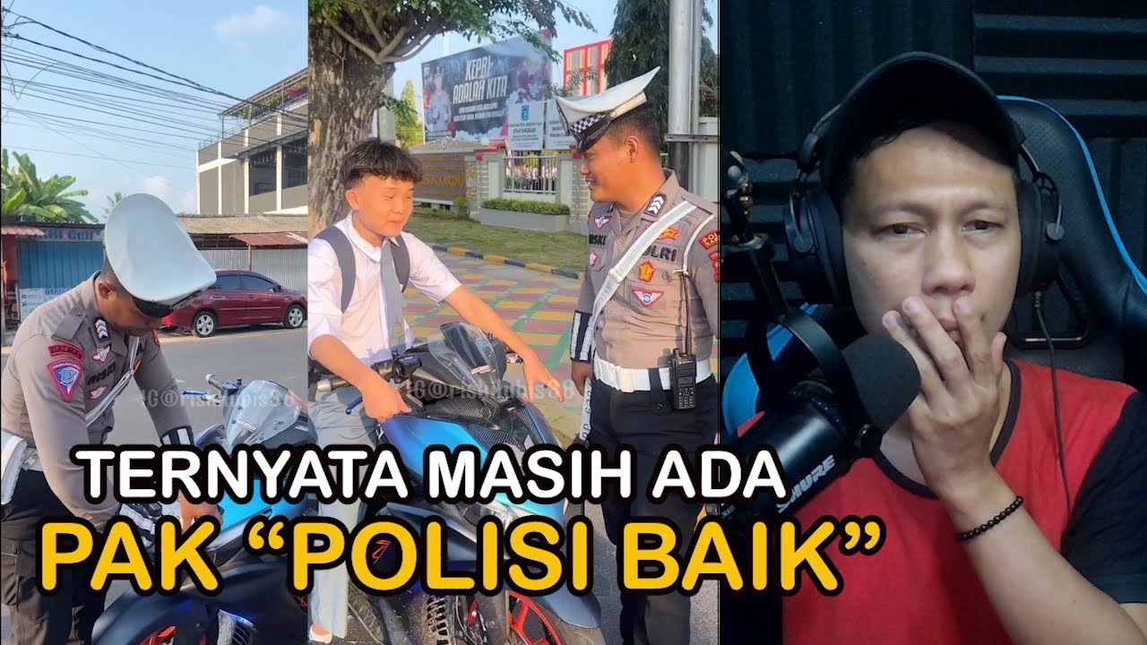 POLISI BAIK NYATA ADANYA 🗿 Reaction Meme Kocak - YouTube