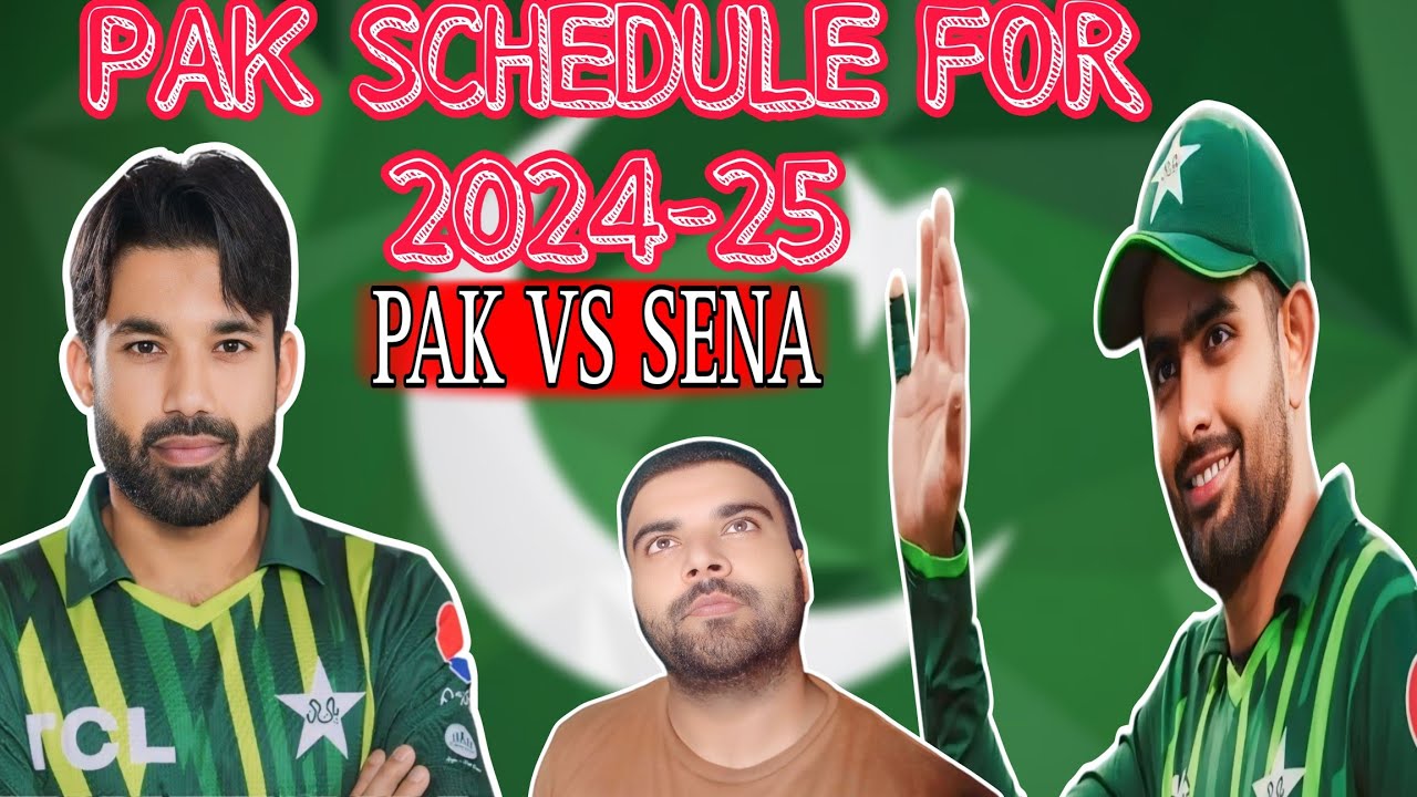 🇵🇰PAK cricket Team schedule announced for 2024-25 🔥🏏💯 - YouTube