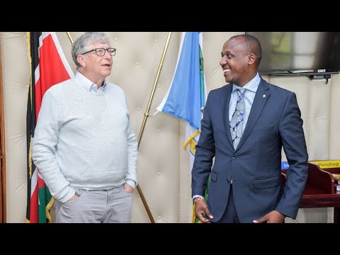 See Bill Gates Security Details Positioning as he is Expected In ...