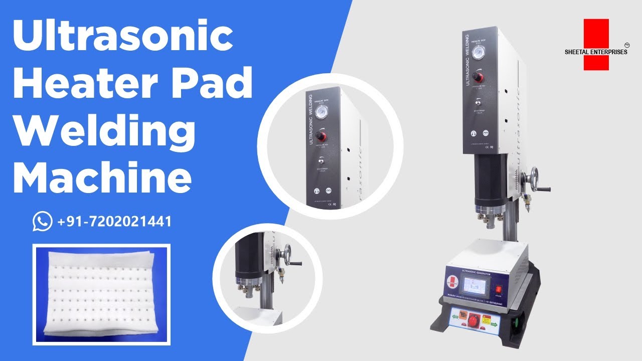 Ultrasonic Heater Pad Welding Machine - YouTube