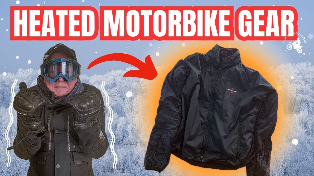 Warm and Safe Heated Motorcycle Clothing - YouTube