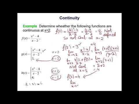 Calculus Continuity of Functions at a point, interval and Discontinuity ...