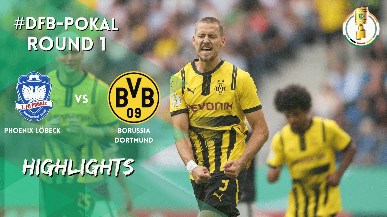 Borussia Dortmund demolish Phoenix Loebeck! | DFB-Pokal 24/25 ...