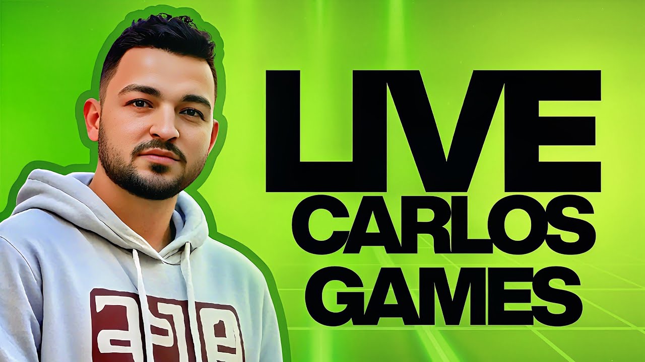 LIVE CARLOS GAMES 🎮 AO VIVO AGORA - YouTube